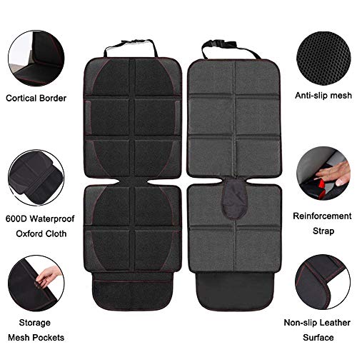 AOPHY Trunk Organizer for Car, Large Capacity Car Organizers and Storage with 2 Bags, Waterproof Backseat Hanging Organizer for SUV, Truck, MPV, Car Interior Accessories