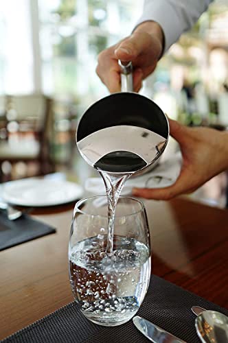 Alkaline Anytime Water Pitcher- Alkaline Water Pouch 9.5+ pH-American Stainless Steel-Ice Guard-Modern-BPA Free Water Jug-Iced Tea Maker-Great for Alkaline Water-Iced Tea-Kool Aid-Iced Coffee-Lemonade