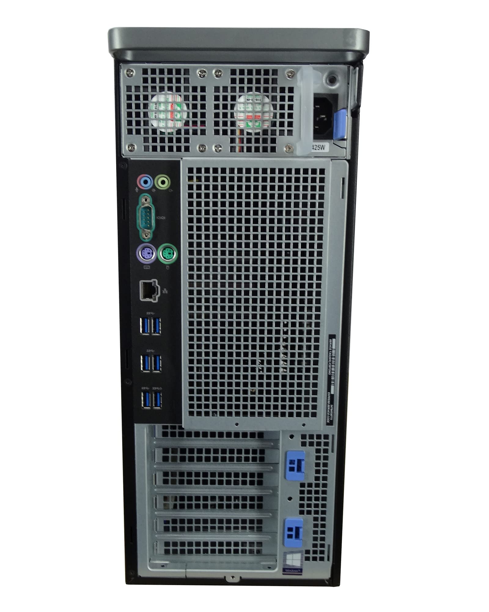 Dell Precision T5820, 3.6GHz 6-Core CPU, 32GB DDR4 RAM, 1x 960GB SSD, 3X Trays, NVS 315, Win 10 Pro, 950W PSU (Renewed)