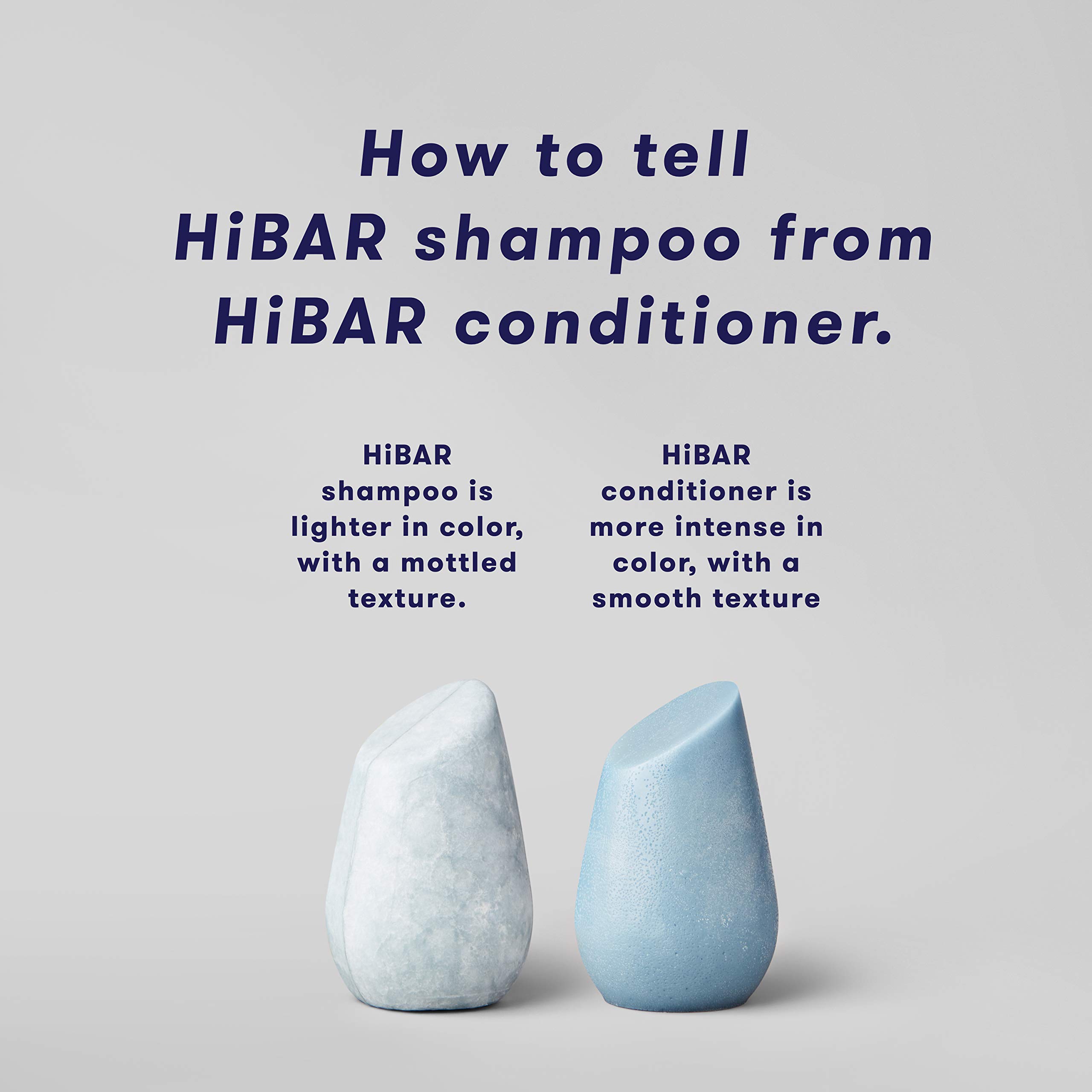 HiBAR - Conditioner Bar Sampler - Maintain, Moisturize & Volumize Conditioner Bars - Travel-Friendly - Salon-Quality Ingredients - Soap, Paraben, Plastic & Sulfate-Free - Color Safe -3 Mini Solid Bars