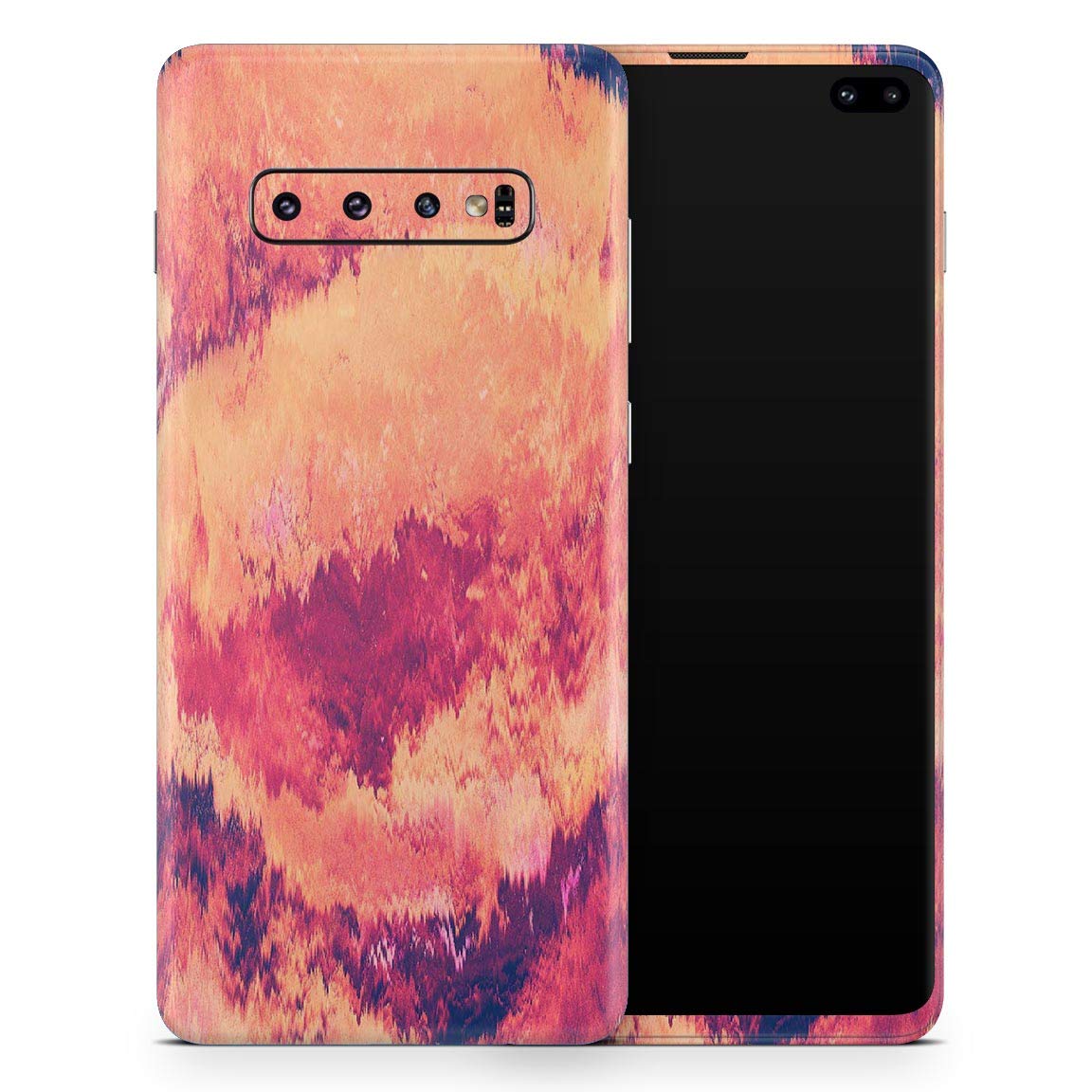 DesignSkinz Liquid Abstract Paint Remix V82 Protective Vinyl Decal Wrap Skin Cover Compatible with The Samsung Galaxy S20 (Screen Trim & Back Glass Skin)