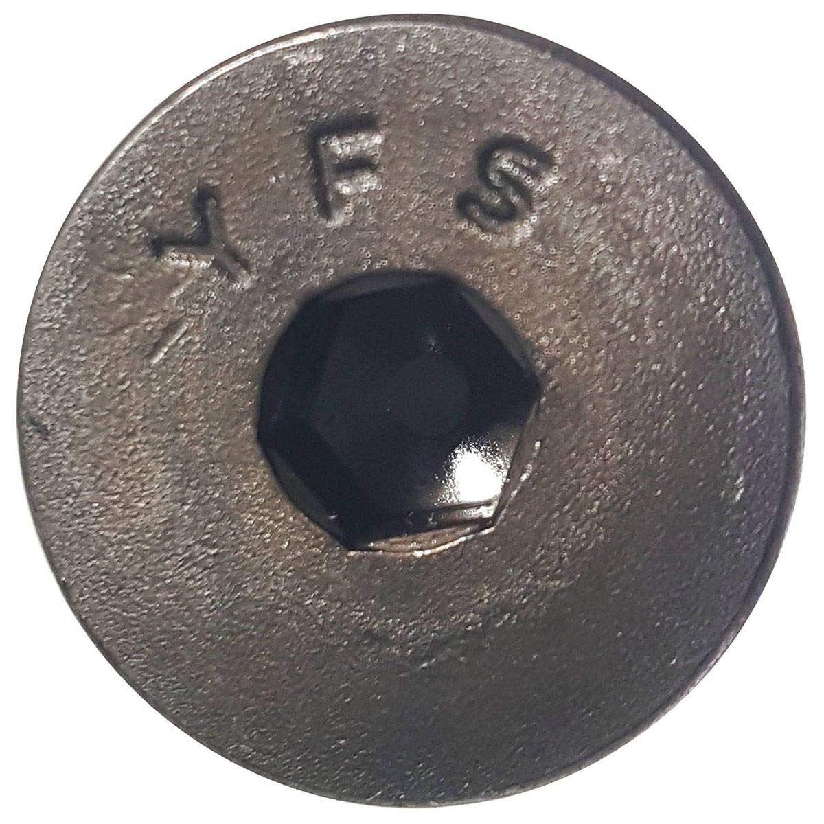 6-40 x 3/8 Flat Head Socket Cap Screws Grade 8 Steel Black Oxide Qty 50