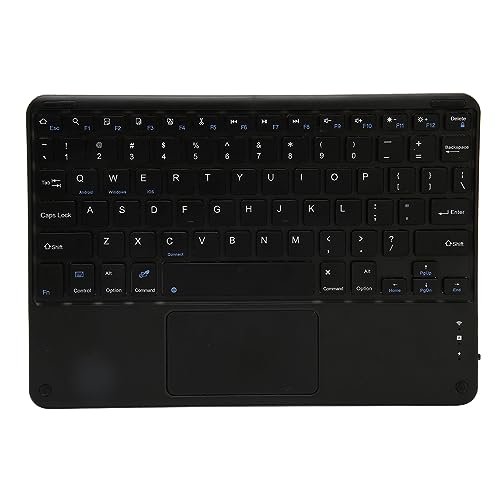 10.1 Inch 2 in 1 Tablet, Tablet Front 5MP Rear 13MP 8GB 256GB 100‑240V Clear Dual Speakers with Keyboard for Android 12 for Entertainment (US Plug)