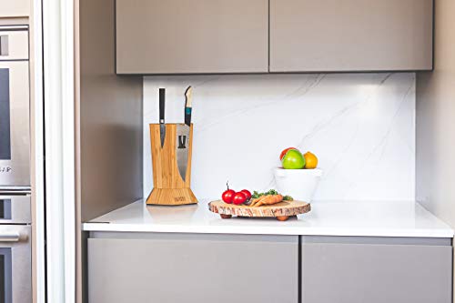 360 Knife Block ® - ROTATING - Magnetic - BEST Universal Knife Block - Made in America