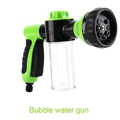 Foam Water Sprayer,Car Foam Hose Sprayer Dispenser 8 Watering Patterns Wash Cleaning Tool