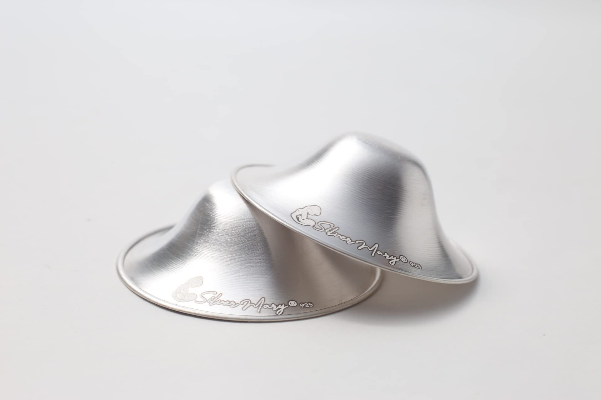 The Original Silver Nursing Cups 925 Silver - Silver Nursing Cover Nipple Shields for Nursing Newborn Essentials Must Haves Soothe and Protect