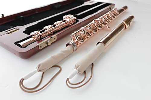 【FleeFlee】 CARE STICK for Musical Instrument Storage(Handmade, 11.8inch) Remove the Smell, Absorb Moisture, Dehumidification, Increase Pad Life,Flute Cleaning kit, Cleaner Rod