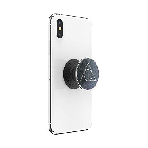 PopSockets Phone Grip with Expanding Kickstand, PopSockets for Phone - Enamel Death Hallows Glitter