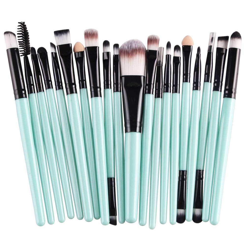 AprFairy Eye Makeup Brushes Set, 20 Piece Eyeshadow Brushes Set Professional Makeup Brushes Eye Shadow Concealer Eyebrow Eyelash Eye Liners Blending Make Up Brushes with Soft Synthetic Wool