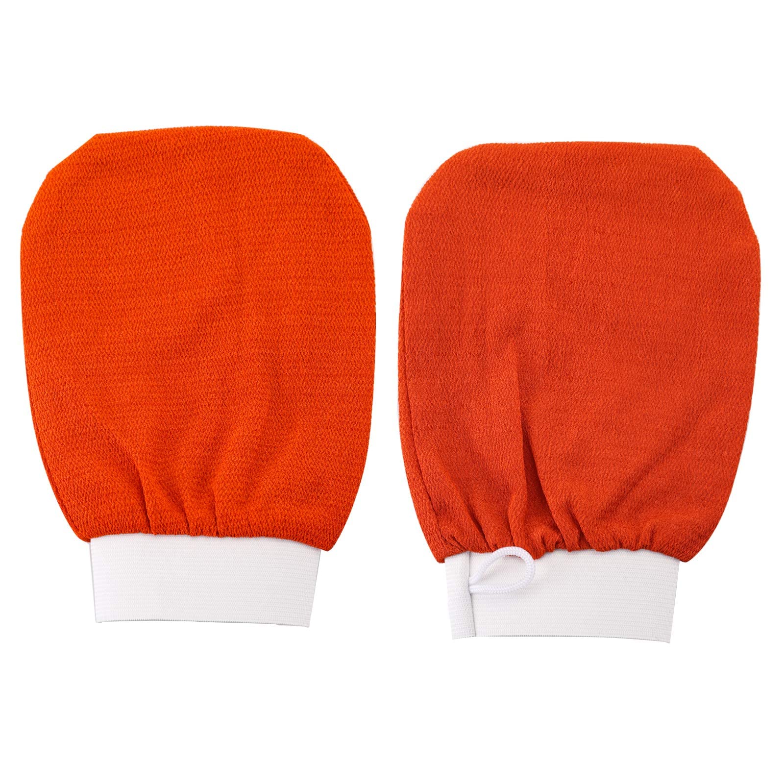 TOPZEA 8 Pack Exfoliating Glove, Body Scrub Korean Exfoliating Mitt Exfoliating Scrub Washingcloth Dead Skin Remover for Body, Exfoliation, Keratosis Pilaris