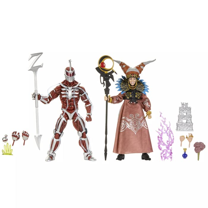 PR Power Rangers Lord Zedd and Rita Repulsa Lightning Collection Action Figure 2 Pack