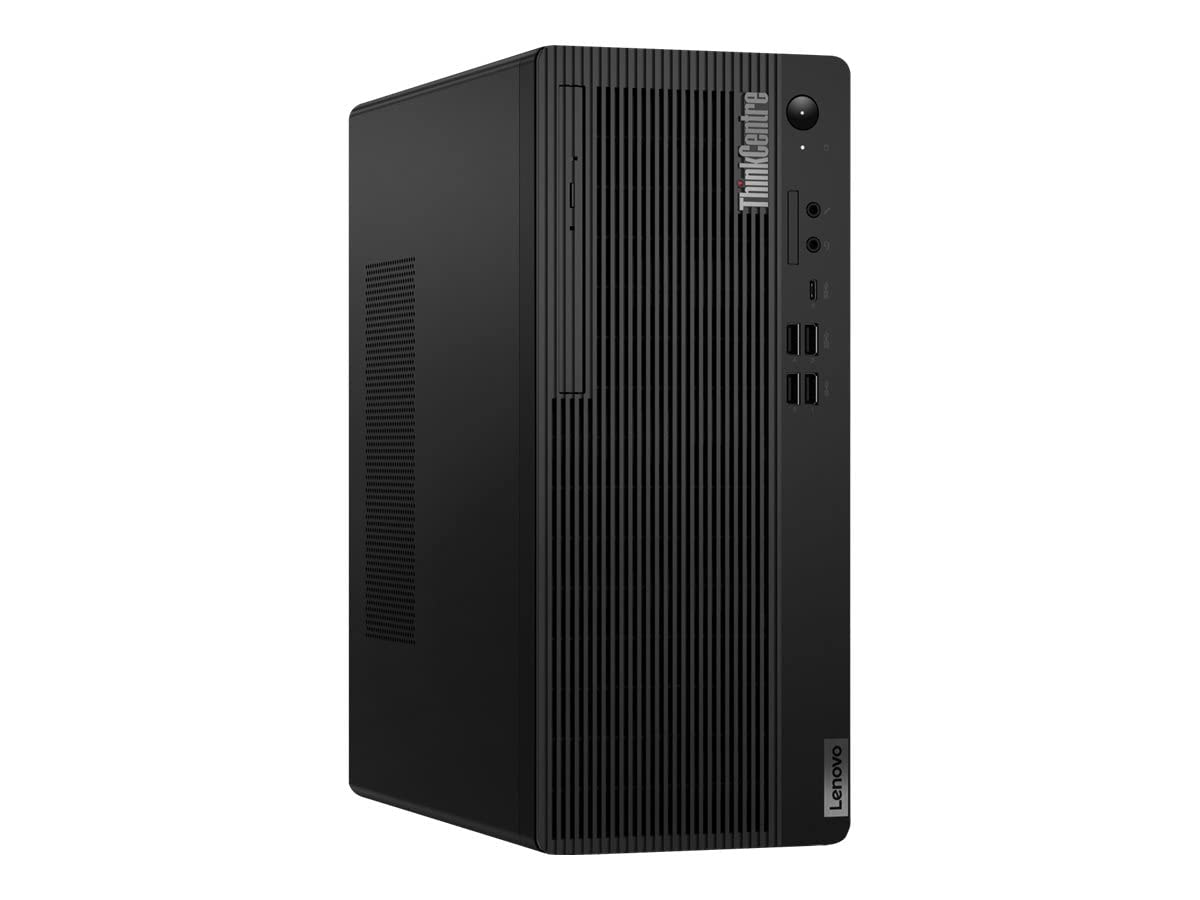 Lenovo ThinkCentre M80t 11CS000FUS Desktop Computer - Intel Core i5 10th Gen i5-10500 Hexa-core (6 Core) 3.10 GHz - 16 GB RAM DDR4 SDRAM - 512 GB SSD - Tower - Raven Black - Windows 10 Pro 64-bit - DV