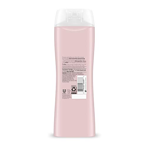 Suave Essentials Moisturizing Body Wash Aloe & Rosewater Moisturizes Better than Soap Bars 15 oz