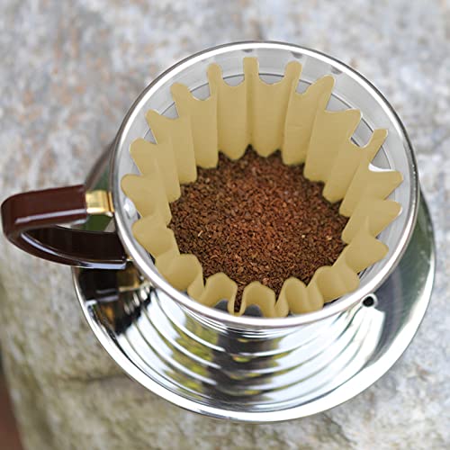1-4 Cup Coffee Filters - High Quality Disposable Basket Coffee Filter for a Perfect Brew - Efficient and Convenient Small Coffee Filters 1 Cup - Eco-friendly and Biodegradable - 100 Count Pack