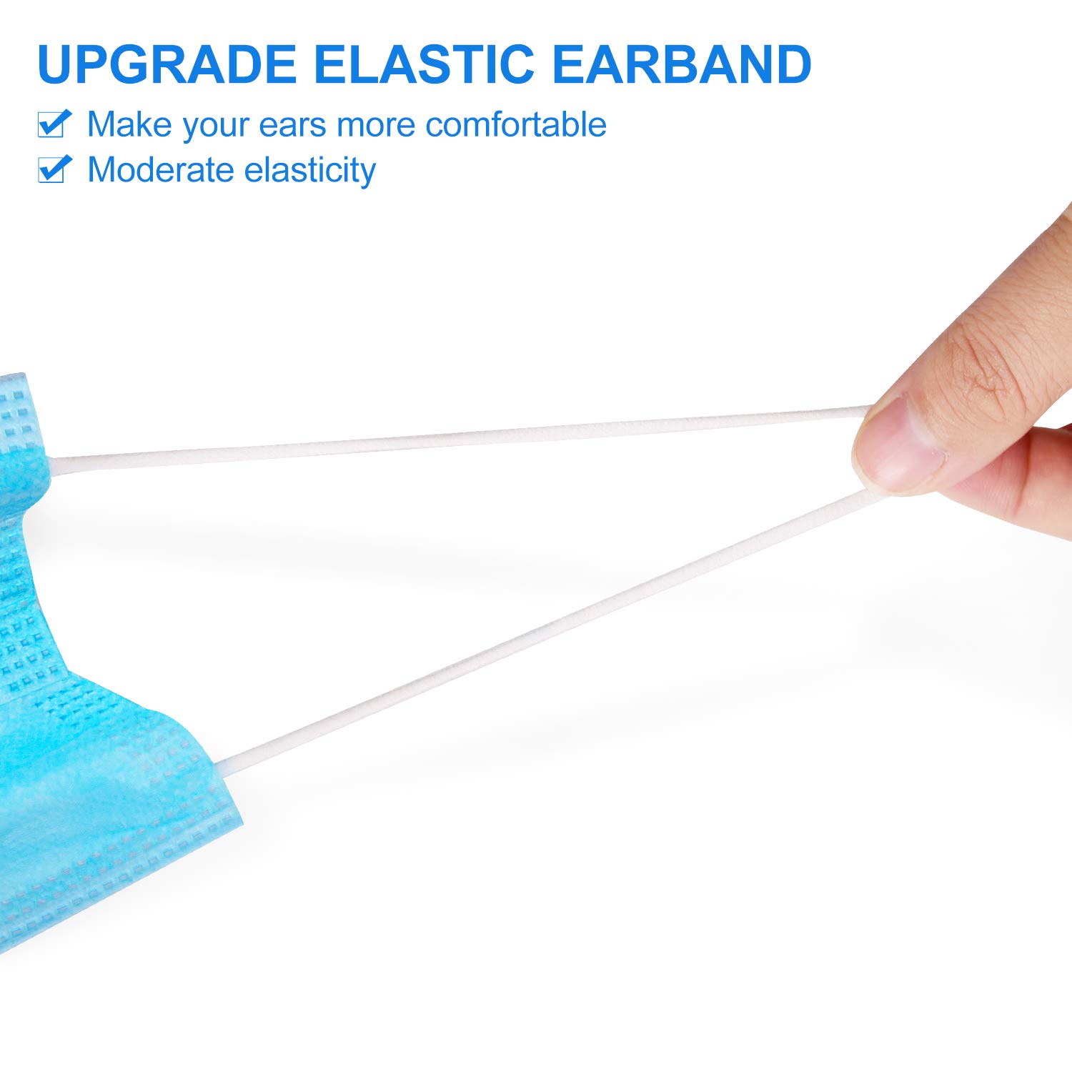 FGCCJP Face Mask for Kids (50pcs), Kids Disposable Mask 3-layer with Elastic Ear Loops, Suitable for Boys Girls Kids Children