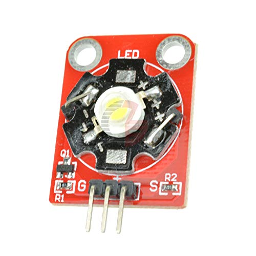 3W High Power Keyes LED Module with PCB Chassis for Arduino STM32 AVR