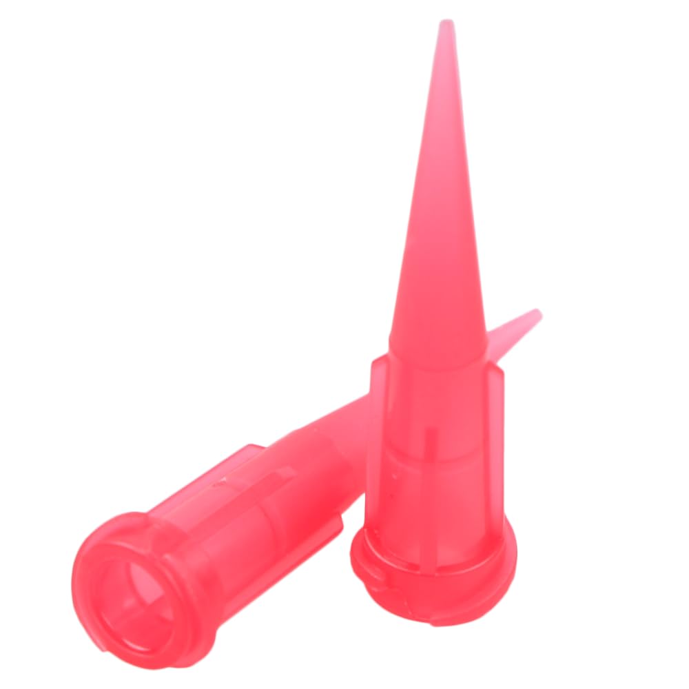 100pcs 25 Gauge Red TT Blunt dispensing needles syringe needle tips