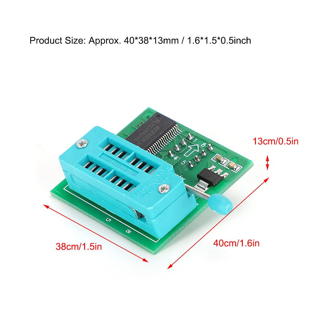 1.8V Adapter Board, High Efficient SOP8 DIP8 Conversion, ABS for MX25 W25 Durable Good Performance Experiment, Industry