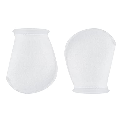 AQUA KT Aquarium 2 PCS 200 Micro Filter Sock Bag for DIY Fish Tank Filter System, 4 Inch Diameter Ring by 7 Inch Filter Sock Length