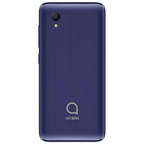 Alcatel 1 (16GB) 5.0" Full View Display, Removable Battery, FM Radio, Dual SIM GSM Unlocked US & Global 4G LTE International Version 5033E (Bluish Black)