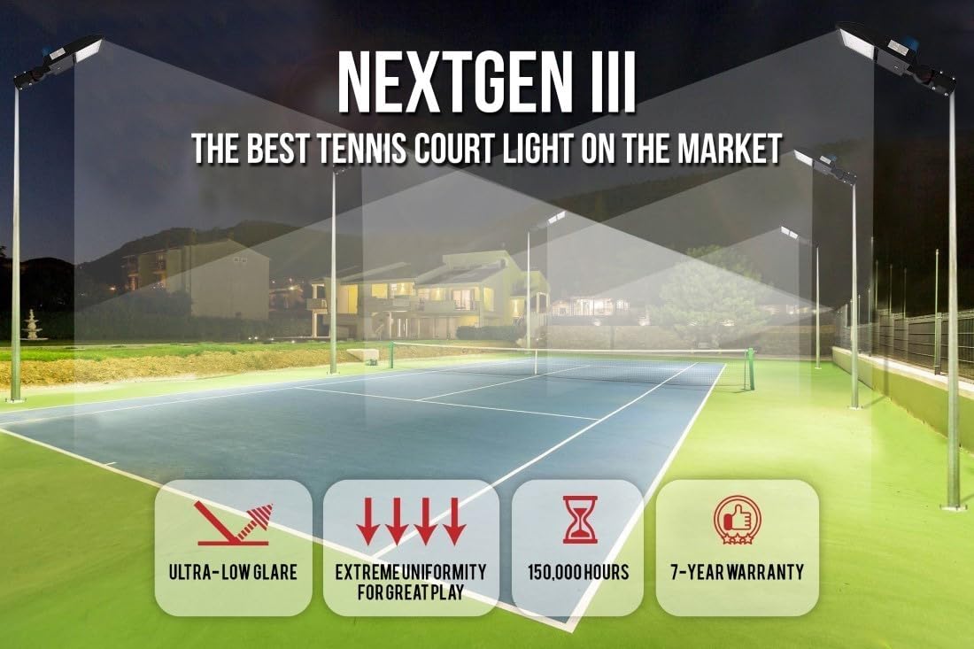 150 Watt LED NextGen III Parking Lot Light - 21,000 Lumen - 5000K - Slip Fit Mount - Without photocell