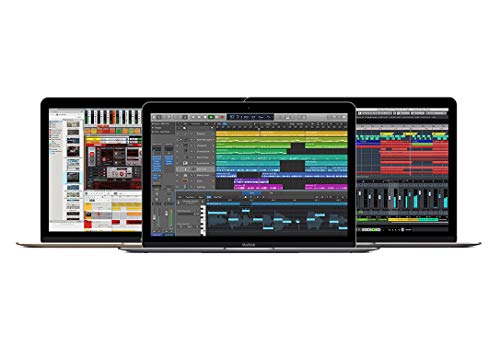 Novation Launchkey 25 MK3 USB MIDI Keyboard 25 Keys Controller with Software Pack of Ableton Live Lite and 4 GB of Loopmasters Sounds & Samples w/Mackie CR3-X Pair Studio Monitors & Instrument Cables
