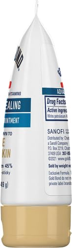 Gold Bond Medicated Advanced Healing Ointment, 1.75 oz., Hydrates & Protects Dry, Cracked Skin