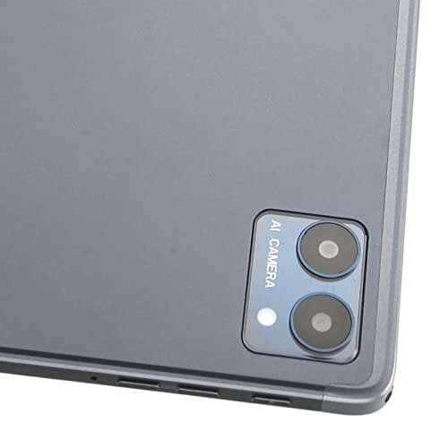 10.1 Inch Tablet, Dual Cameras Dual Speakers HD Tablet Octa Core 2.4G 5G WiFi for Android 11 for Work (Grey)