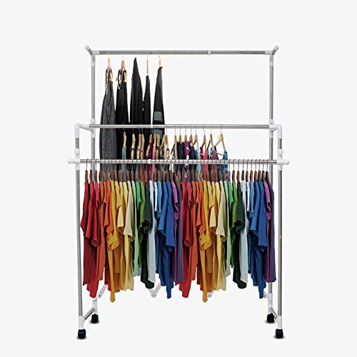| Simpler | by CVDIRECTO | New Folding Closet, Clothing Organizer, Retractable with Wheels and Brake System. Hang up to 220 Garments.