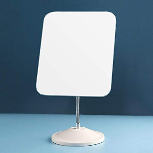 LIMEI-ZEN Bathroom Mirror Make-up Mirror Simple HD Page Simple Mirror Desktop Vanity 360 deg; Freedom Turning Beard Mirror Mirrors