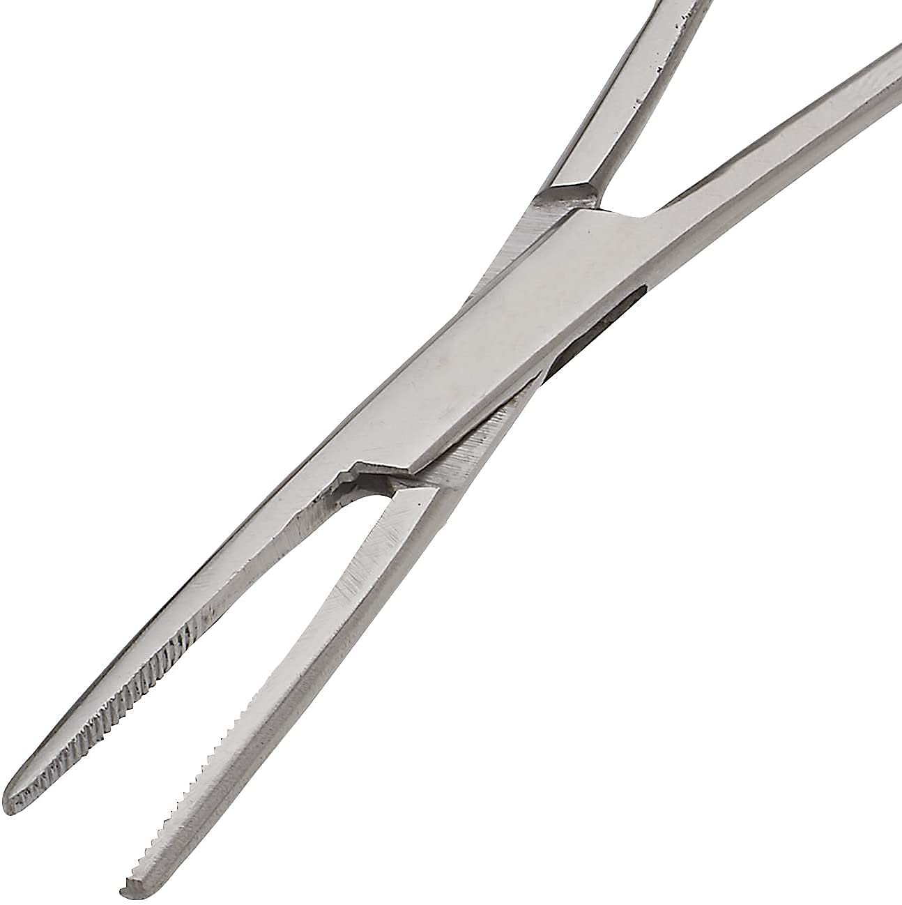 SURGICAL ONLINE Set of 2 Premium Quality 10" Rochester Pean Hemostat Forceps Straight & Curved Clamps Three Locking Positions - SurgicalOnline