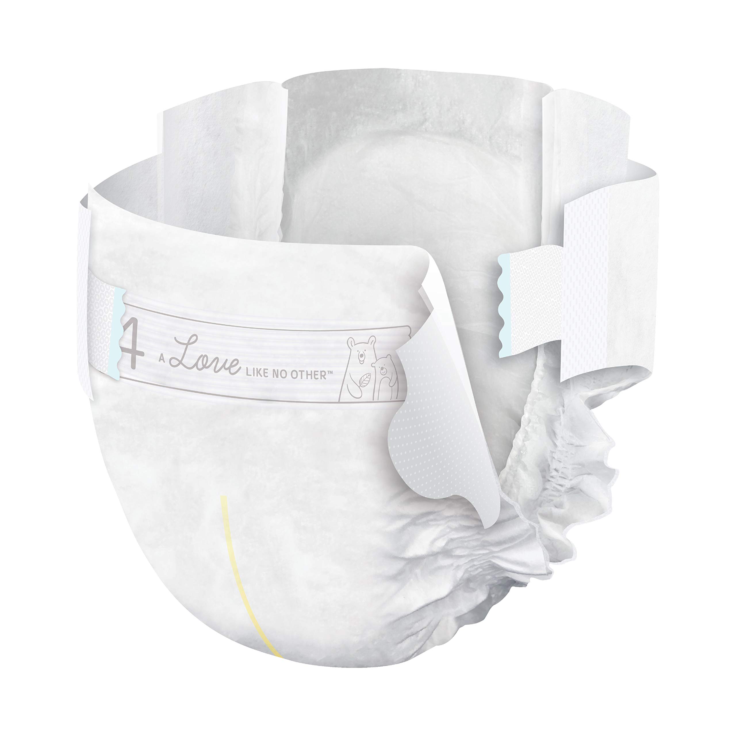 Bambo Nature Hypoallergenic Baby Diapers, Eco-Labelled Sustainable Diapers, Enhanced Leakage Protection, Totally Chlorine-free, Skin Friendly, and Super Absorbent - Size 4 (27 Count)