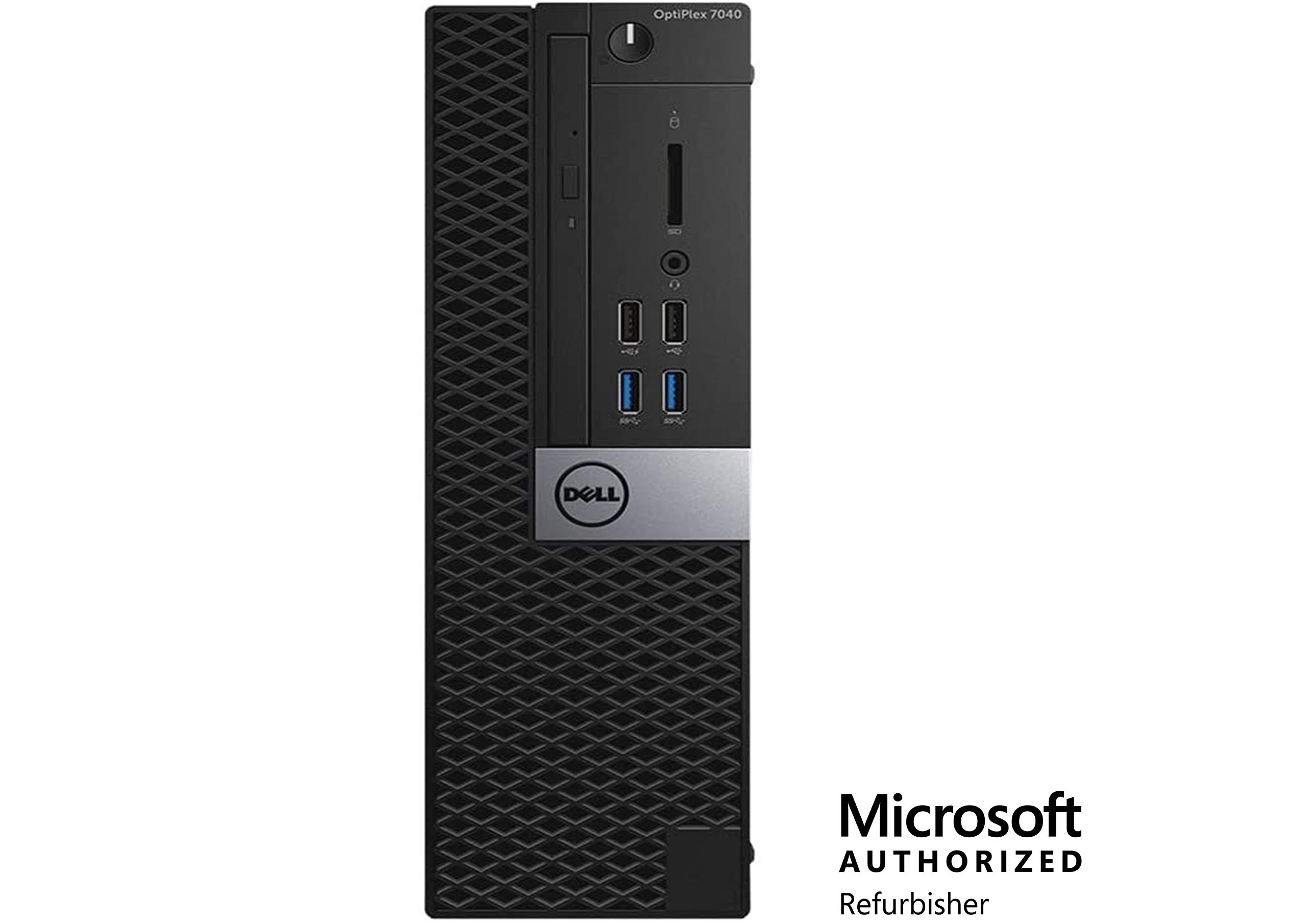Dell OptiPlex 7040 Small Form Factor PC, Intel Quad Core i5 6500-3.2 GHz,16GB DDR3L RAM, 512GB SSD, WiFi, Windows 10 Pro 64-with 22 LCD Panel(Renewed)