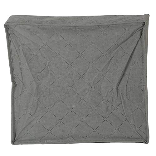 Isabelvictoria 30 Cell Foldable Bamboo Charcoal Underwear Socks Drawer Organizer Storage Box Polypropylene Non-Woven Seperate Box 11L