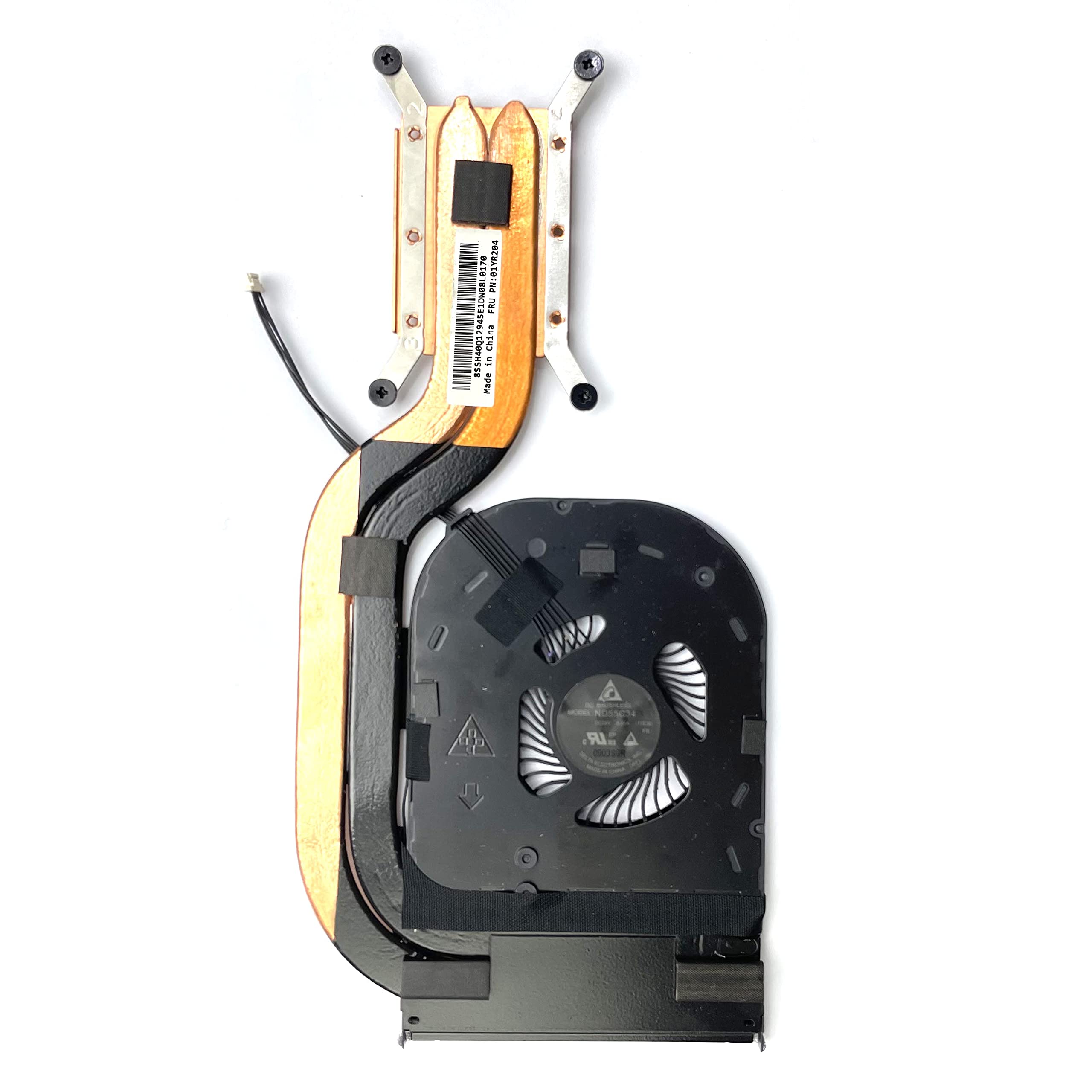 BestParts CPU Cooling Fan with Heatsink for Lenovo ThinkPad X1 Carbon 6Th Gen 2018 X1C 6TH 01YR204
