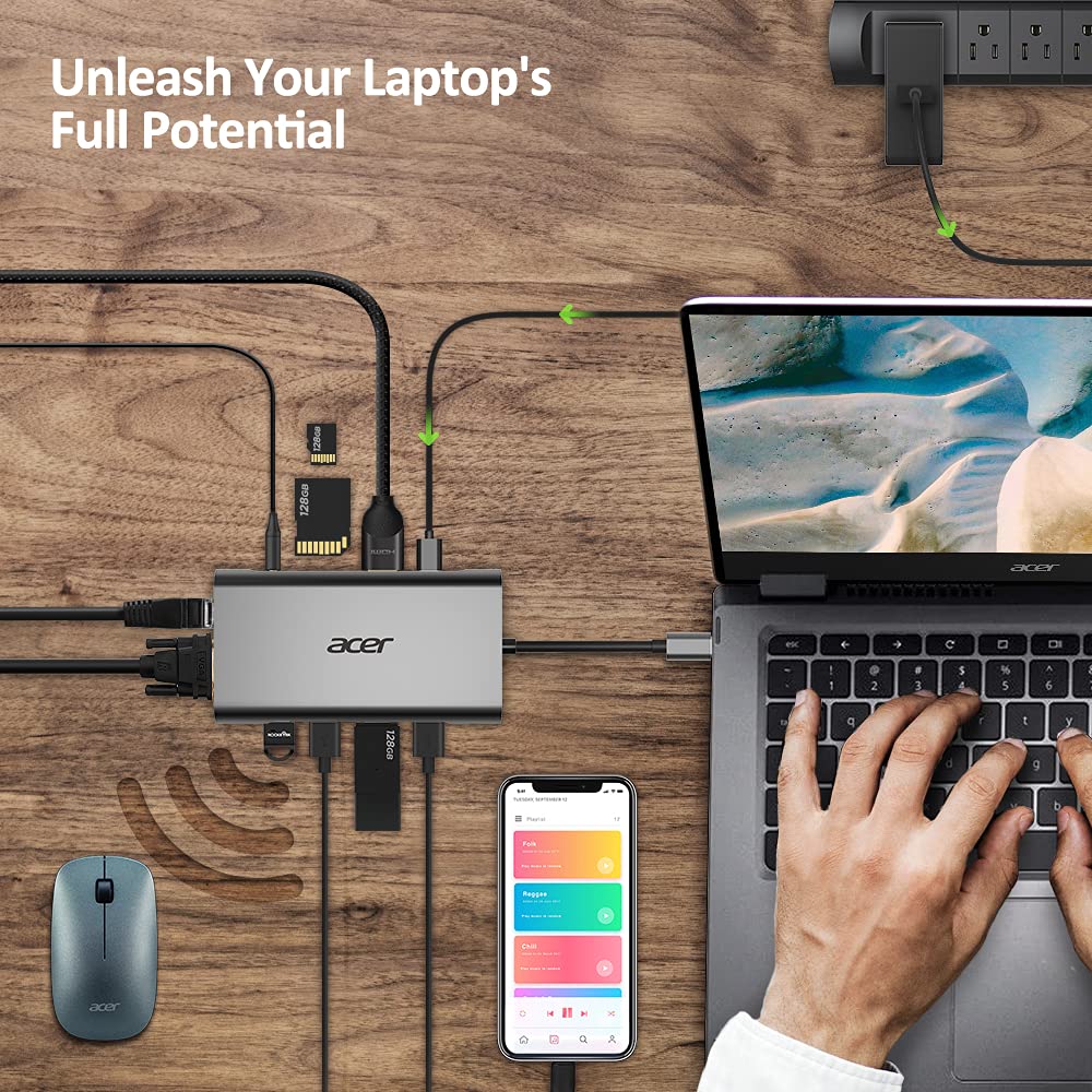 Adap ACER 11-in-1 USB Type C Dongle to 2xUSB 3.0