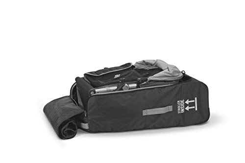 UPPAbaby Cruz V2 Stroller - Gregory (Blue Marl/Silver/Saddle Leather) + Travelbag for Vista, V2, Cruz, V2