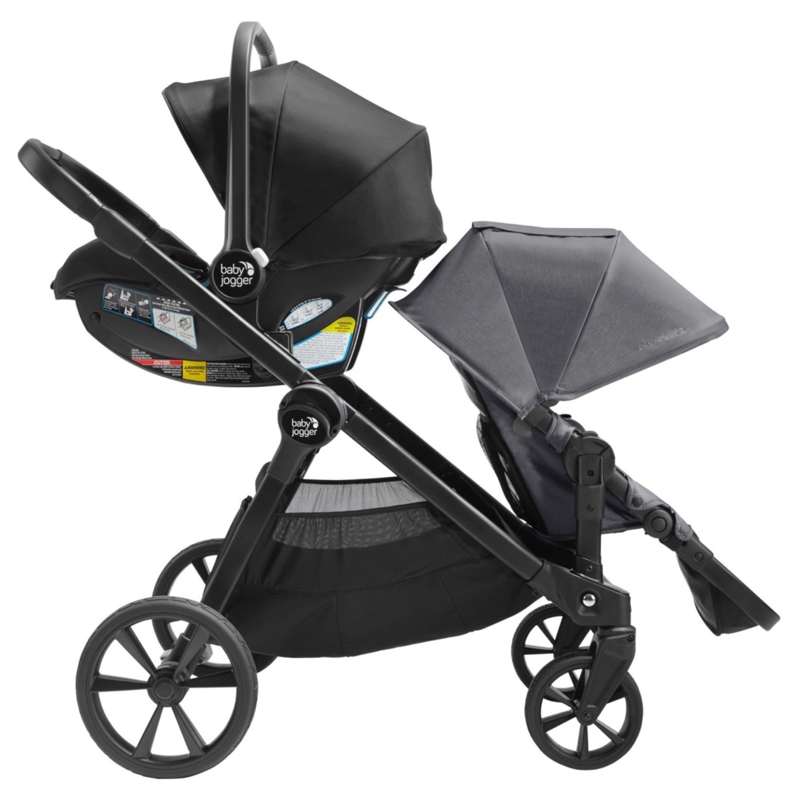Baby Jogger Second Seat Kit for City Select 2 Stroller, Peacoat Blue