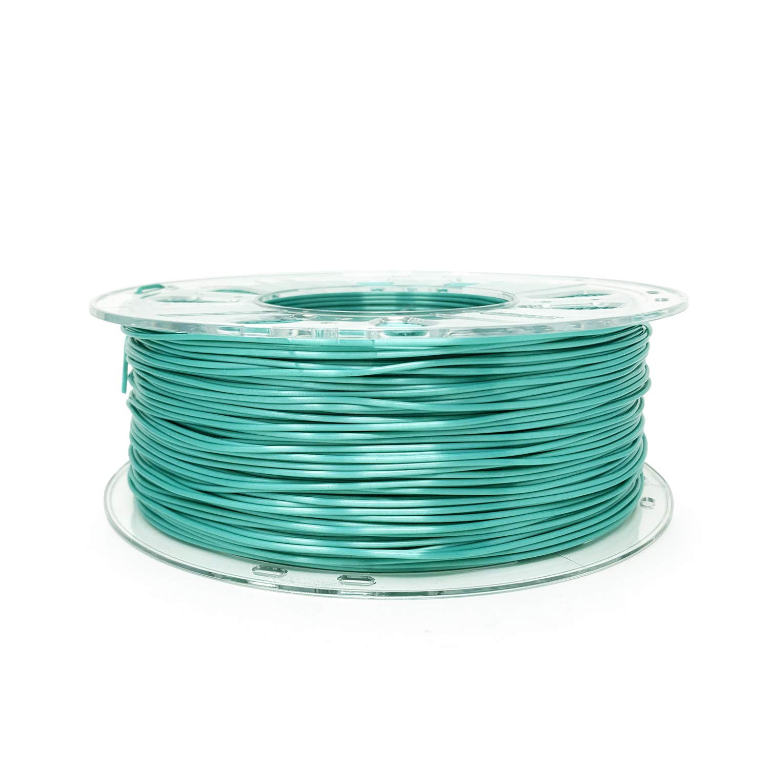 Gizmo Dorks Silk PLA 3D Printer Filament 3mm (2.85mm) 1kg, High Gloss Teal