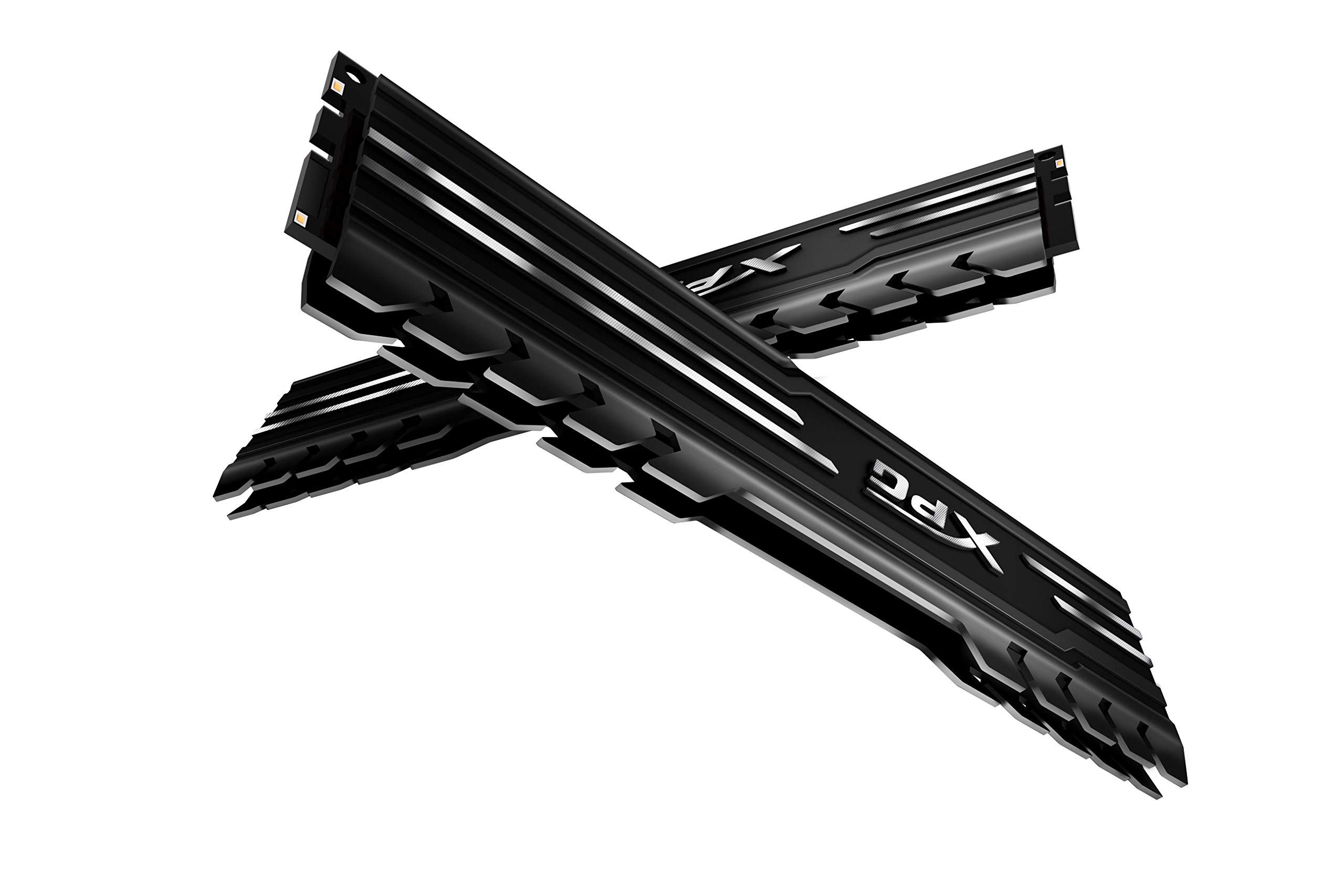 ADATA XPG GAMMIX D10 16GB Kit (2X 8GB) DDR4 3200MHz (PC4-25600) CL16 XMP 2.0 DIMM Memory Module Low Profile Black