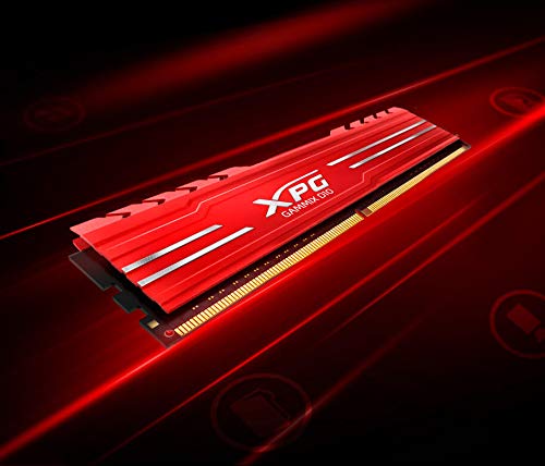 ADATA XPG GAMMIX D10 - DDR4 - Modul - 8 GB - DIMM 288-PIN - 3200 MHz / PC4-25600 - ungepuffert Black