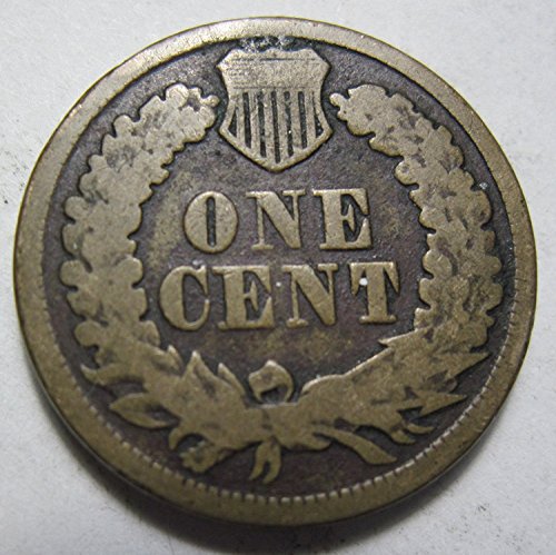 1862 U.S. Indian Head Cent Copper-Nickel Penny Good to VG