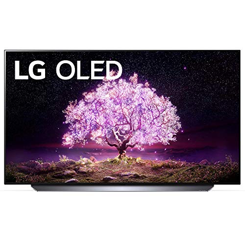 LG OLED55C1PUB 55 Inch 4K Smart OLED TV with AI ThinQ Bundle with Deco Home 60W 2.0 Channel Soundbar, 37-70 inch TV Wall Mount Bracket Bundle and 6-Outlet Surge Adapter