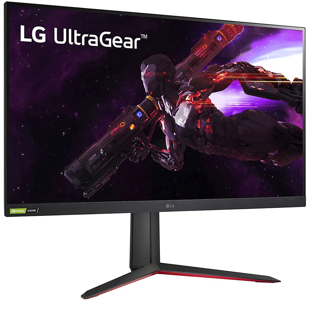 LG 32GP850-B 32 inch Ultragear QHD Nano IPS 165Hz HDR Monitor + G-SYNC Compatibility 2 Pack