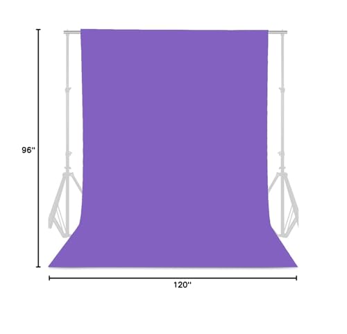 GFCC Purple Backdrop - 8FTX10FT Purple Photo Backdrop for Photoshoot Background for Photography Screen Video Recording Picture Background