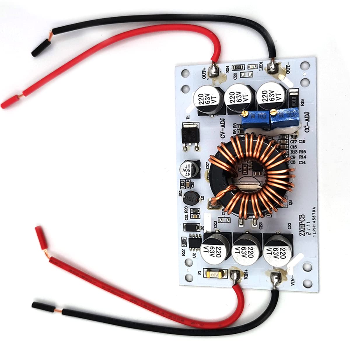 DEVMO 600W Constant Current Boost Converter DC to DC 10V-60V to 12-60V Output Step-up Transformer Module Power Supply Driver Max 10A