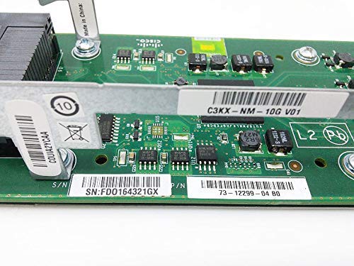Cisco Catalyst C3KX-NM-10G 4 Port 10GbE SFP+ Network Expansion Module (Renewed)