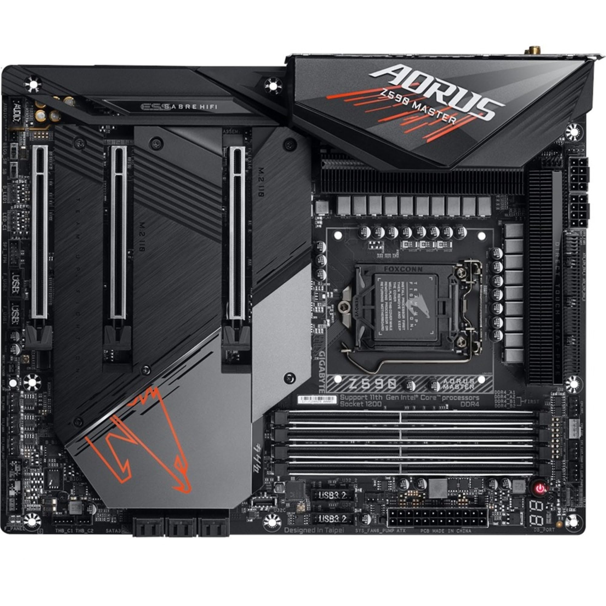 Giga Byte AORUS FI32Q 32 inch 1440p HBR3 Monitor G-SYNC Compatible Built-in ANC 2560x1440 Display 1ms Response Time, 94 Percent DCI-P3, 1x DisplayPort 1.4, 2X HDMI 2.0, 2X USB 3.0, 1x USB C