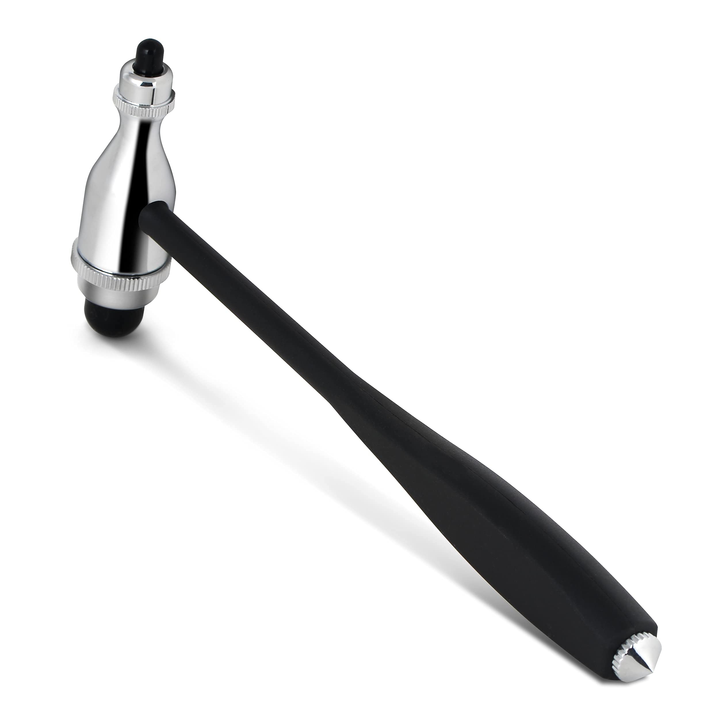 Tromner Reflex Hammer Neurological Medical Tool with Built-in Brush for Cutaneous and Superficial Responses β Light Percussion Reflex Hammer Medical Tool for Reflex Testing