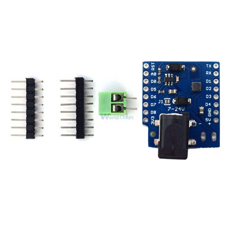 10PCS for WEMOS D1 Mini DC Power Shield V1.1.0 Development Board for Wemos D1 Mini Shield